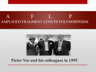 RFLP ,RAPD ,AFLP, STS, SCAR ,SSCP & QTL | PPTX