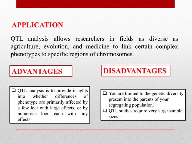RFLP ,RAPD ,AFLP, STS, SCAR ,SSCP & QTL | PPTX | Genetics | Science