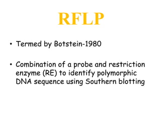 Rflp,rapd&aflp | PPT