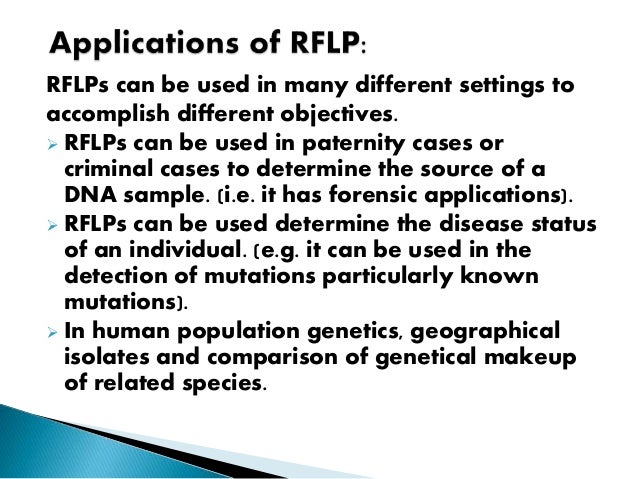 Rflp technology