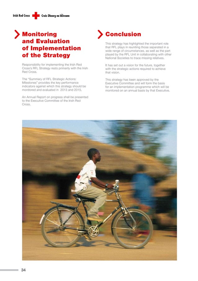 Irish Red Cross RFL strategy | PDF