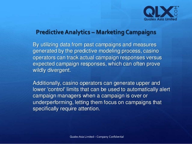 Recency/Frequency and Predictive Analytics in the gaming industry