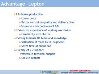 RF Maps supplier - RF Planning, RF Network Planning | PPTX