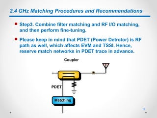 RF Matching Guidelines for WIFI | PDF