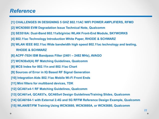RF Matching Guidelines for WIFI | PDF | Digital Audio | Computer Software and Applications