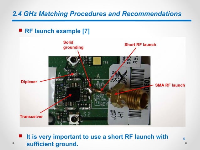 RF Matching Guidelines for WIFI | PDF | Digital Audio | Computer Software and Applications