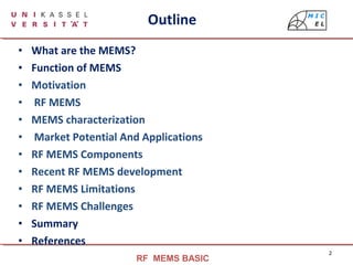 Rf mems basic | PPT