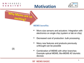 Rf mems basic | PPT