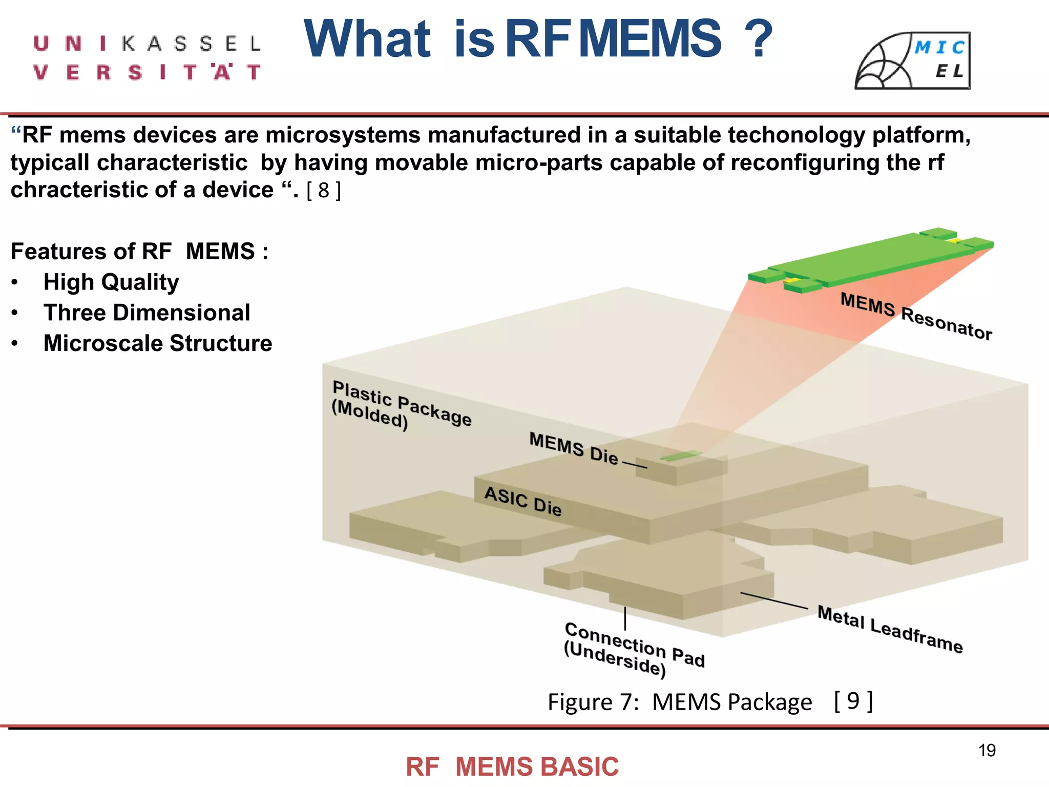 Rf mems presentation by tonmoy ibne arif | PDF