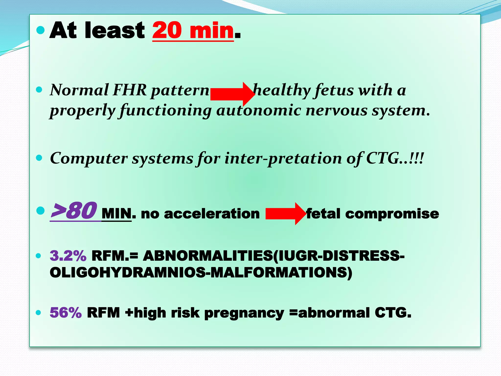 REDUCED FETAL MOVEMENT | PPTX