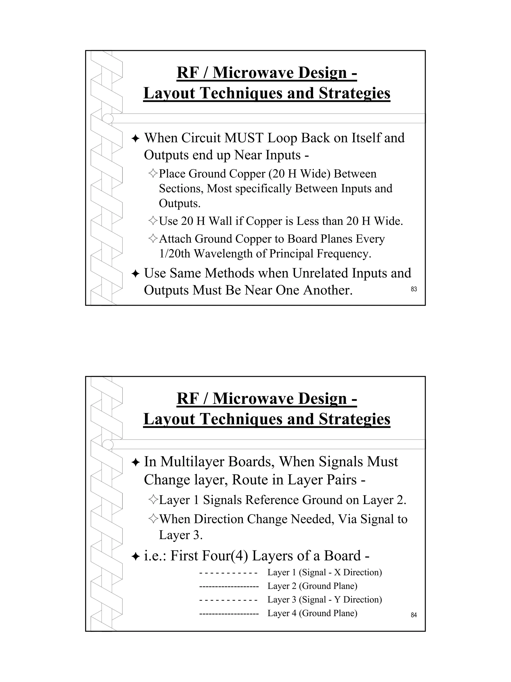 Rf microwave pc board deign and layout | PDF