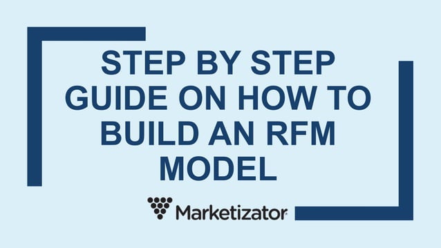 RFM Model Conversion Week | PPTX