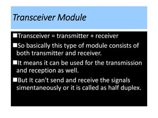 Rf module | PPT | Free Download