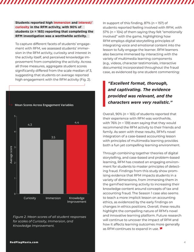 Impact of RFM on Student Engagement and Ethics Positioning | PDF