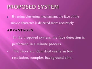 Robust face name graph matching for movie character identification | PPTX