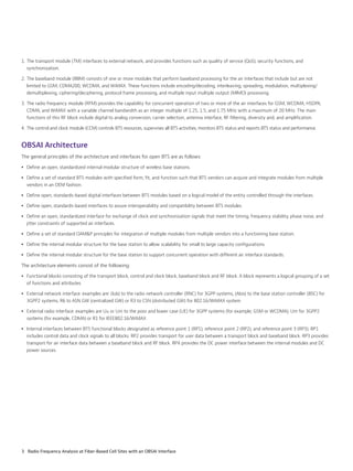 RF Analysis at Fiber-based Cell Sites with OBSAI | PDF
