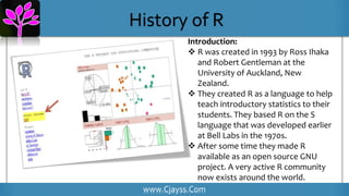 R for data analytics | PPTX