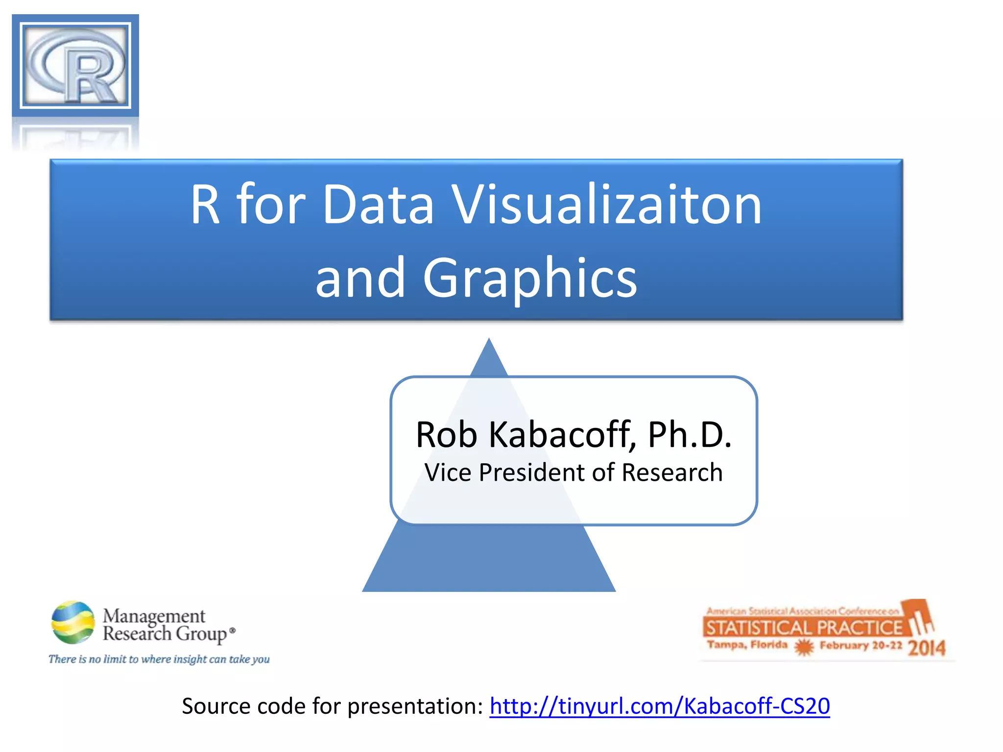 R for data visualization and graphics | PPTX