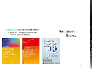 R for research in finance | PDF