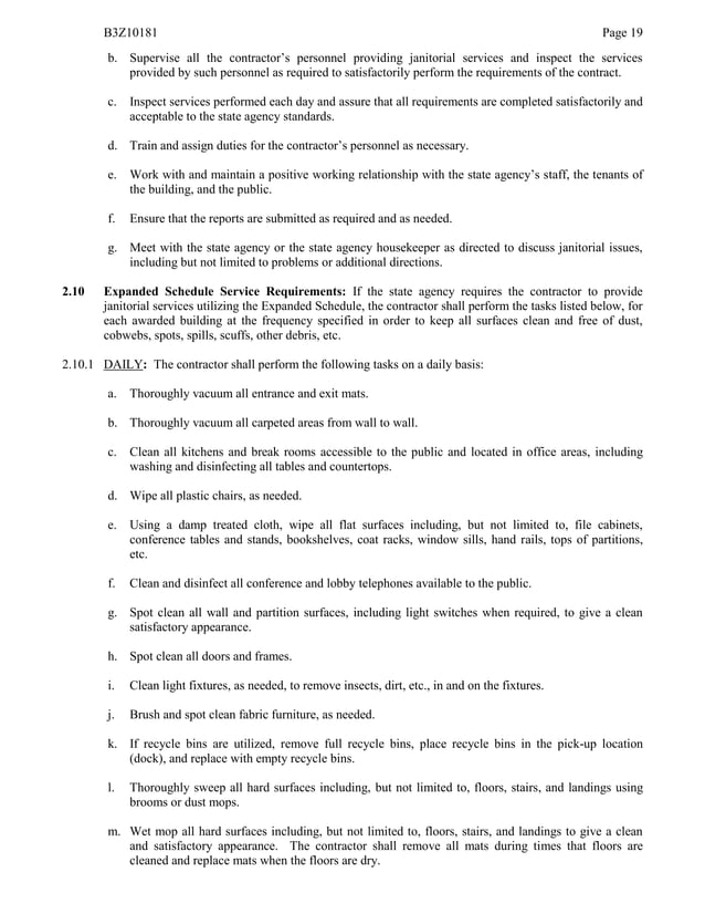 RFP document template | PDF