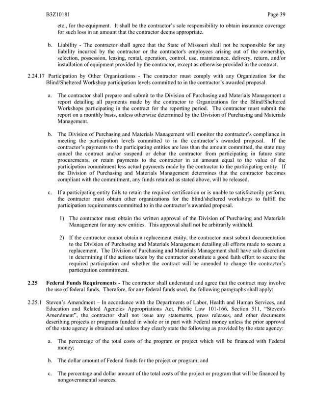 RFP document template | PDF