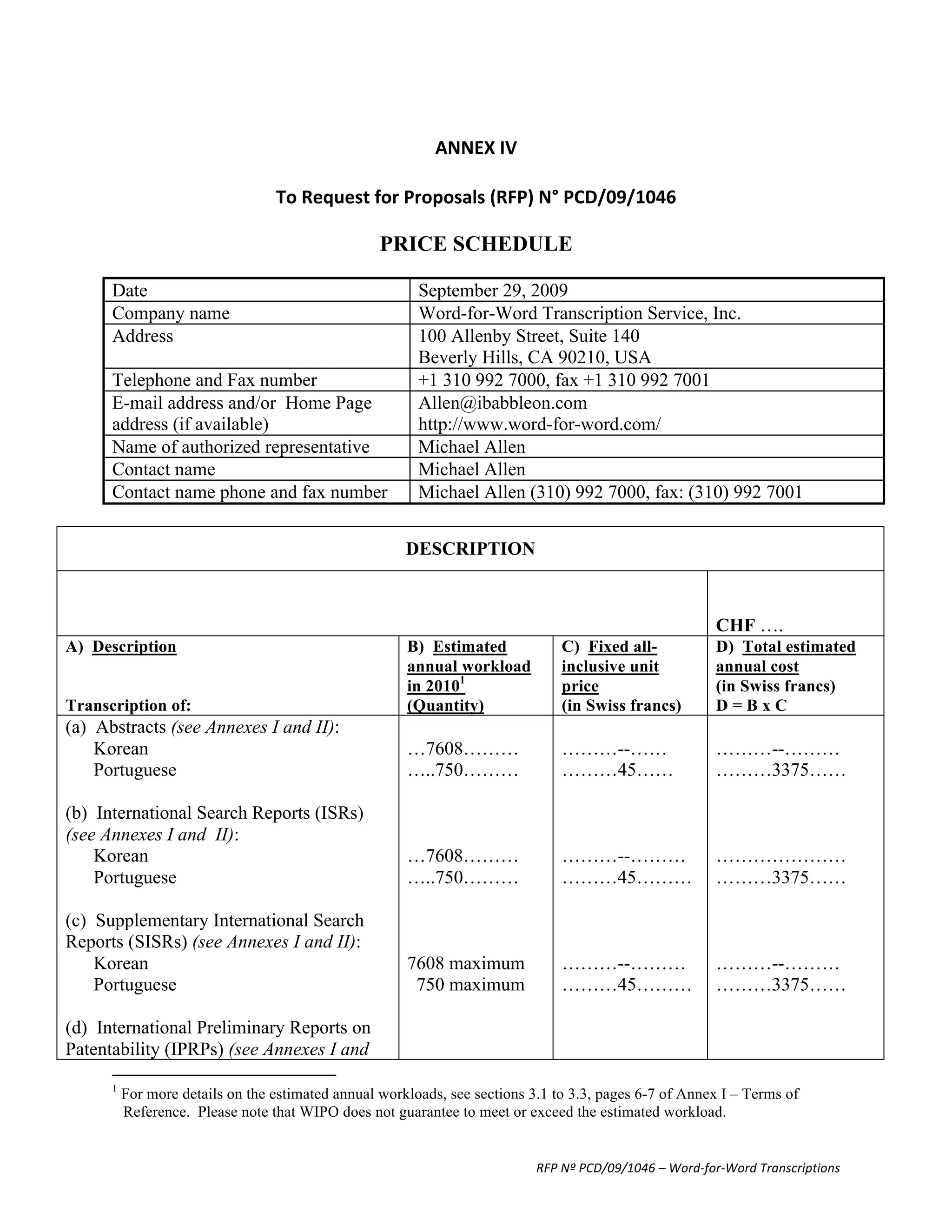 Rfp sample-request for-proposal | PDF