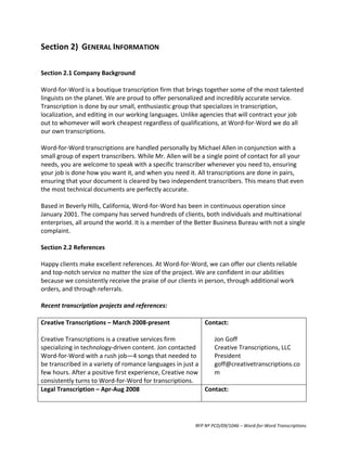 Rfp sample-request for-proposal | PDF