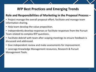 RFP Best Practices and Emerging Trends | PPT