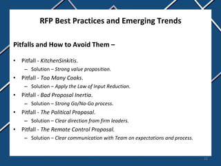 RFP Best Practices and Emerging Trends | PPT