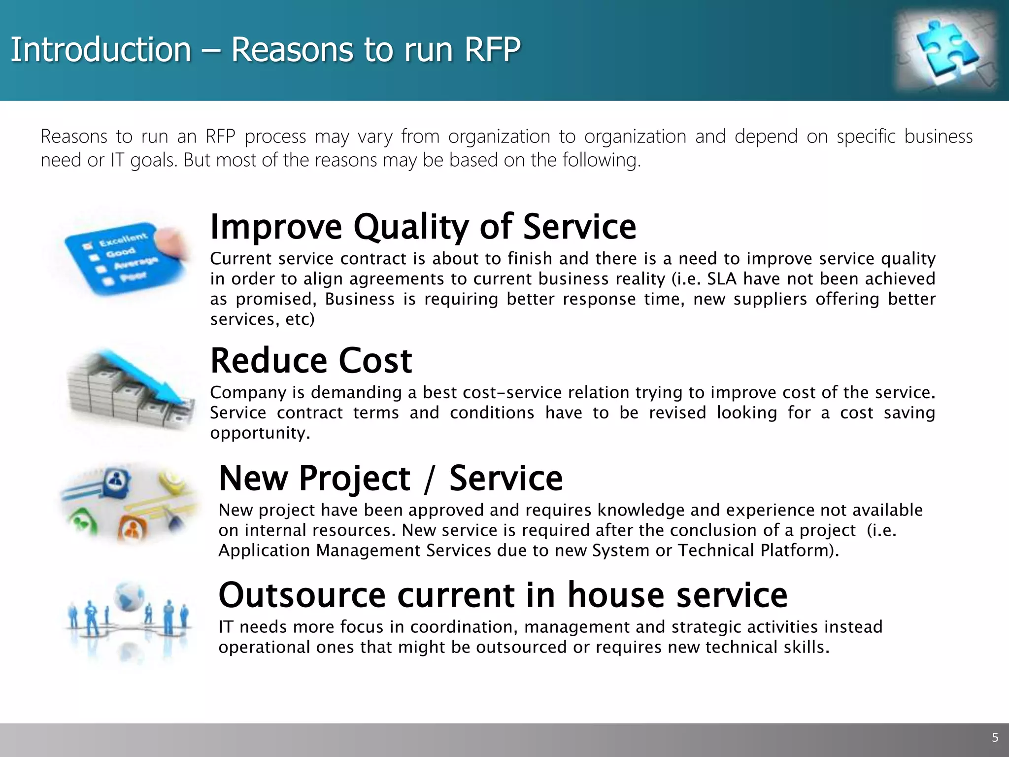 RFP execution a practical guideline to improve selection process | PPTX
