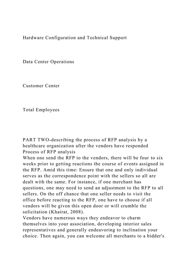 RFP FOR A PHARMACY CPOE SYSTEM .docx | Pharmaceutical Drugs | Medical ...
