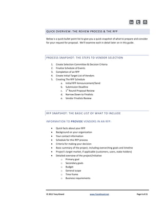 Rfp how to_guide | PDF