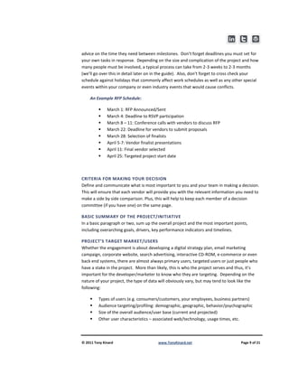 Rfp how to_guide | PDF