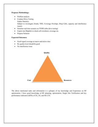 RF Planning and Optimization | PDF