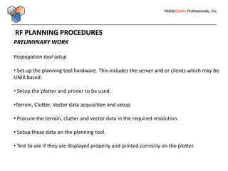 Rf planning doc | PPTX