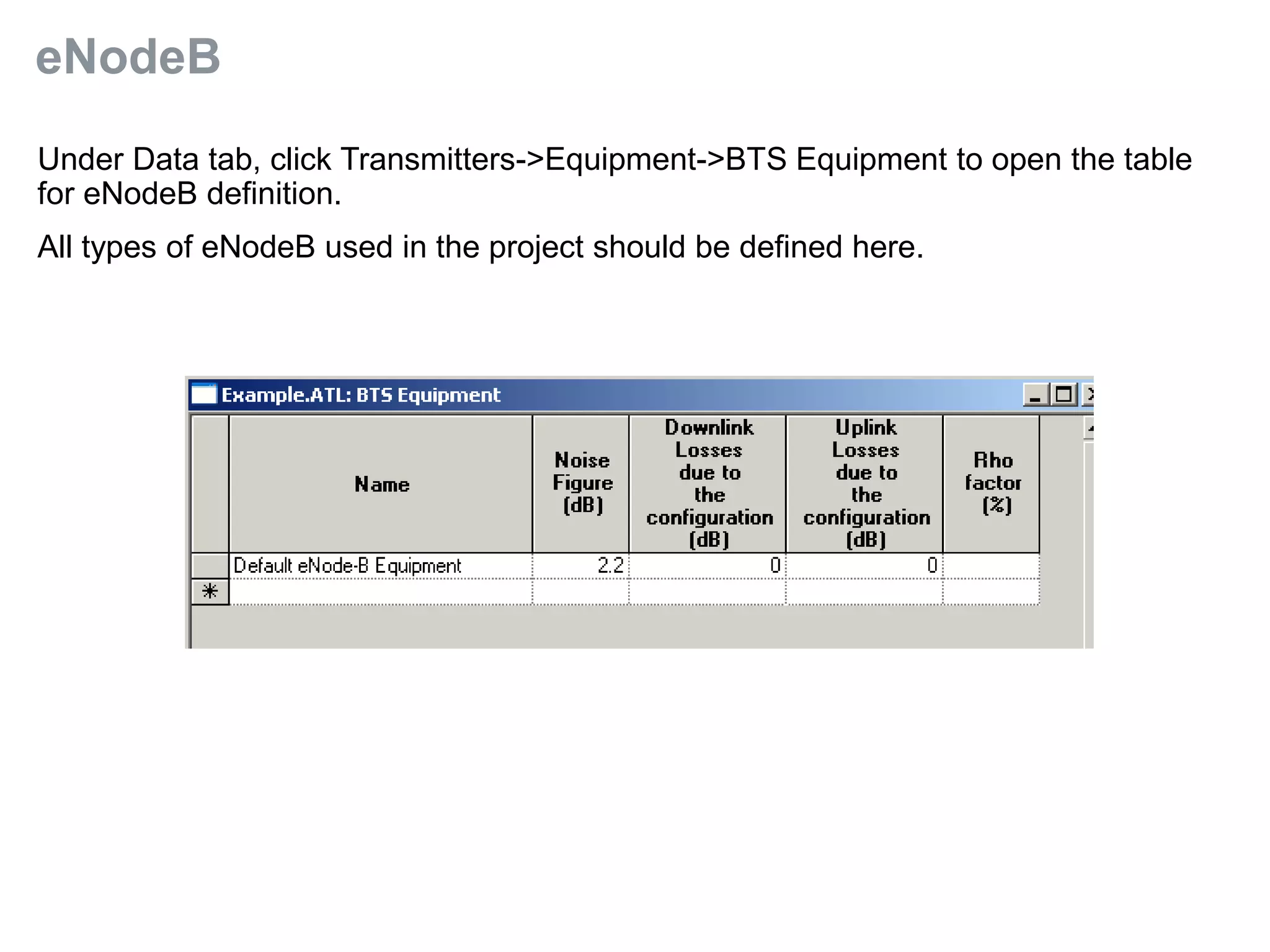 Rf planning for lte using atoll v1 | PPT