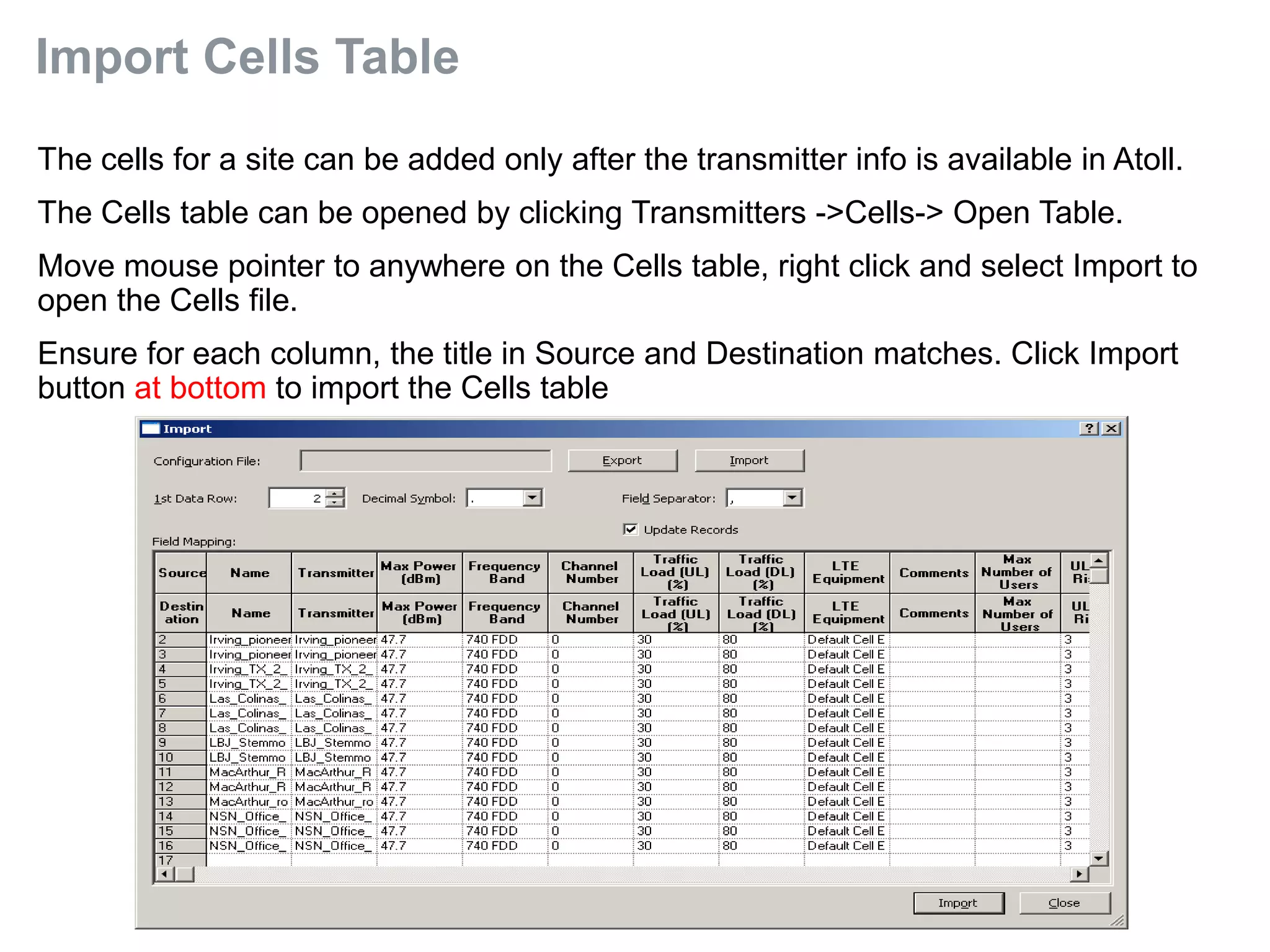 Rf planning for lte using atoll v1 | PPT