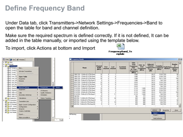 Rf planning for lte using atoll v1 | PPT
