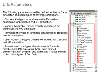 Rf planning for lte using atoll v1 | PPT