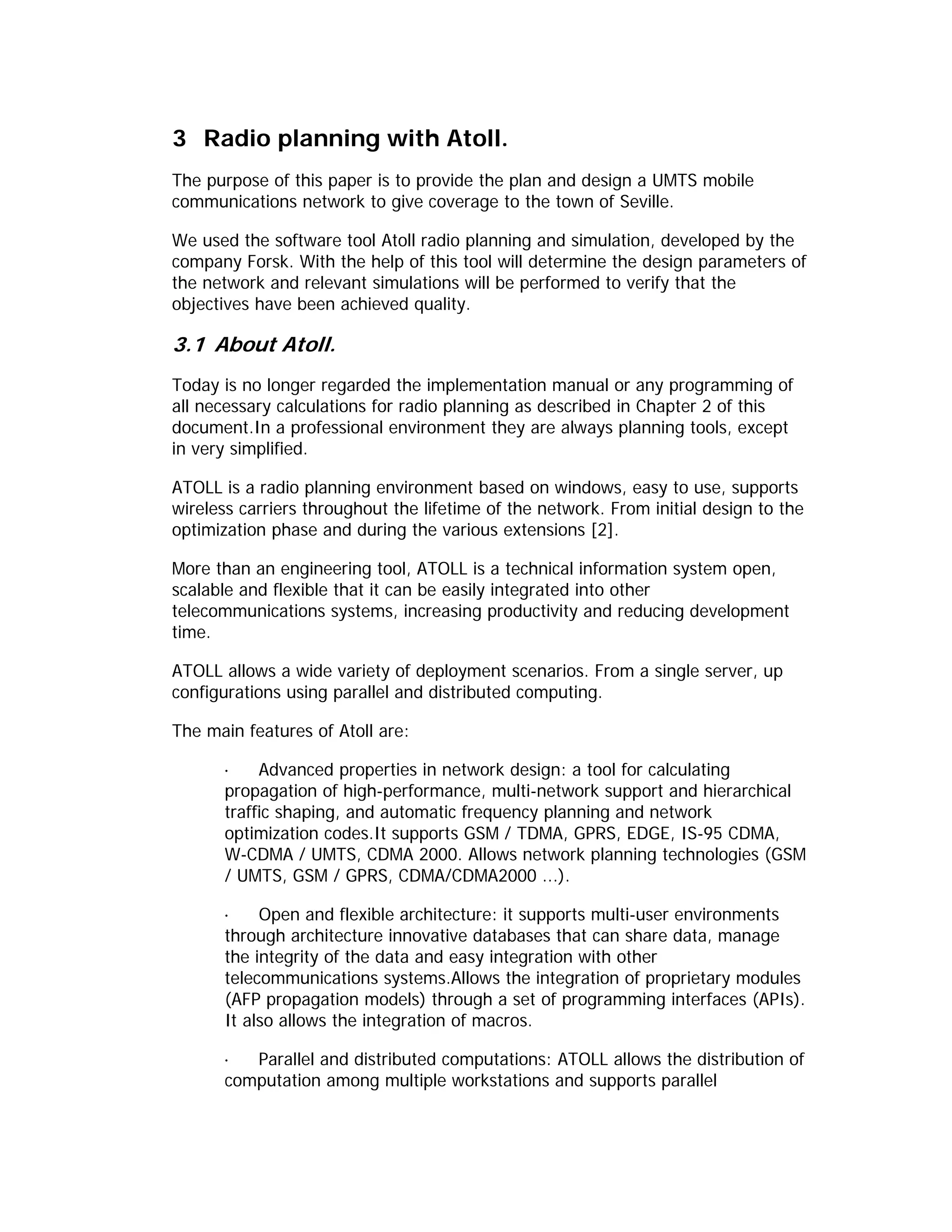 Rf planning umts with atoll1 | PDF