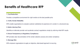 Rfp management for healthcare standardize & streamline your rfp process ...