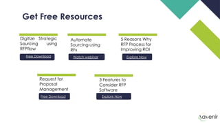 Rfp management for healthcare standardize & streamline your rfp process | PDF