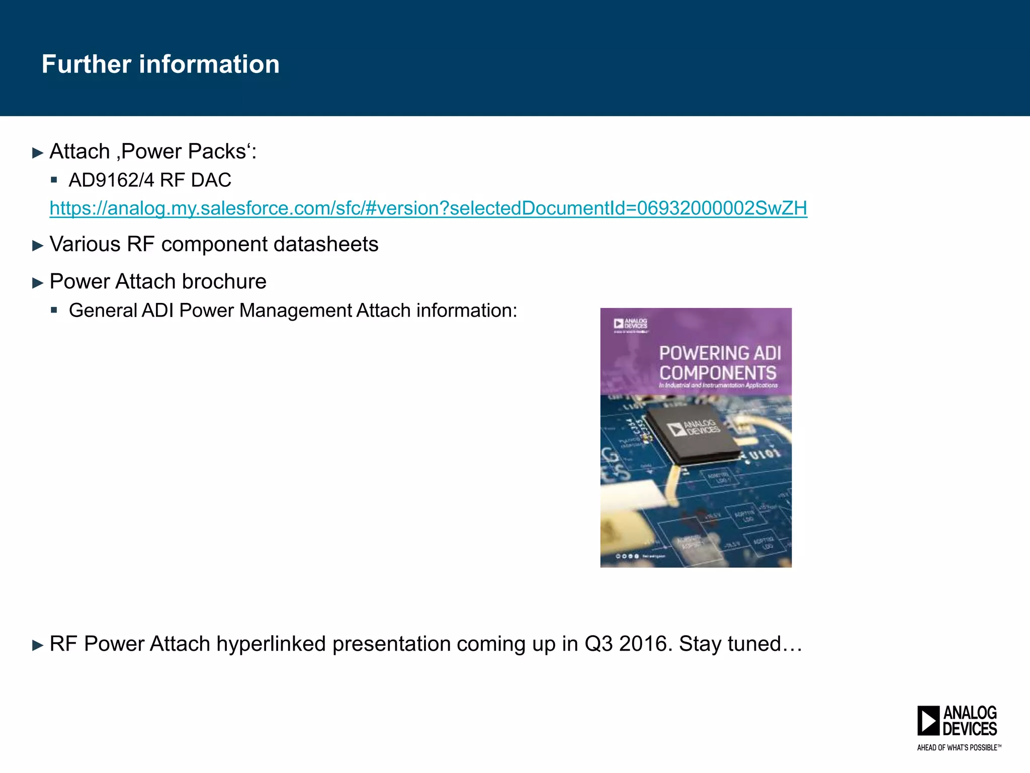 RF Power Management Attach Training Module | PPTX
