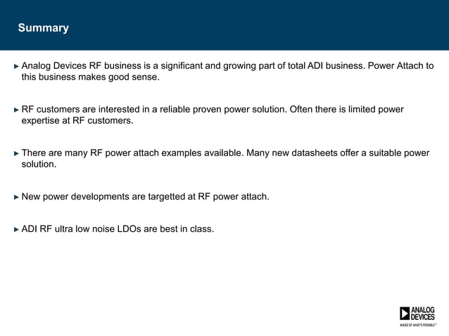 RF Power Management Attach Training Module | PPT