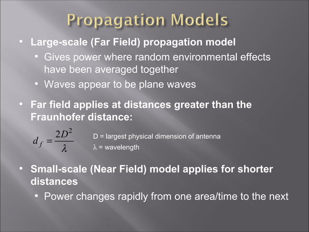 Rf propagation in a nutshell | PPT