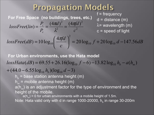 Rf Propagation In A Nutshell Ppt