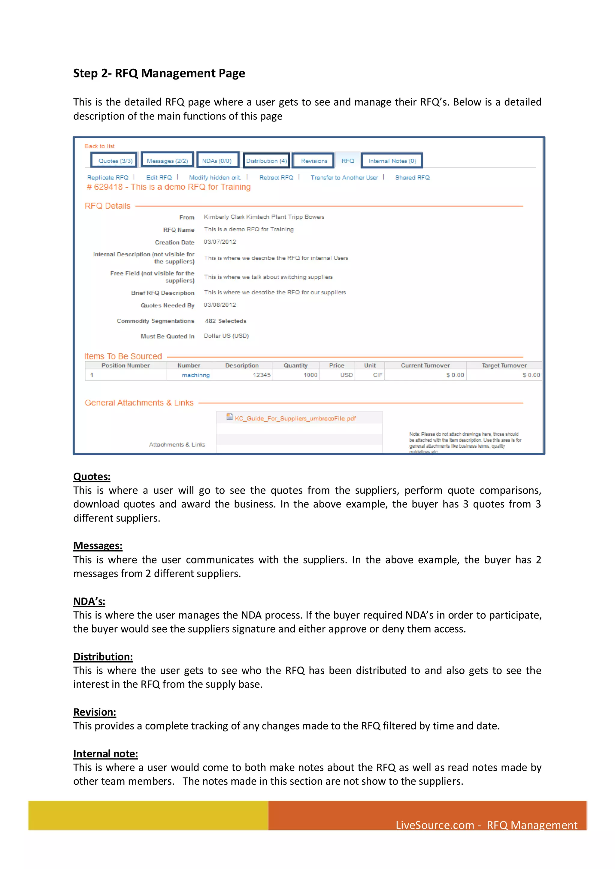Rfq management | PDF