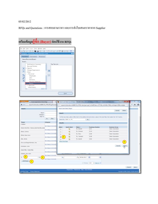 RFQs and quotations | PDF