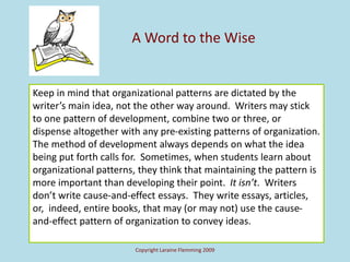 RfR.Ch9_Organizational Patterns_NEW.ppt