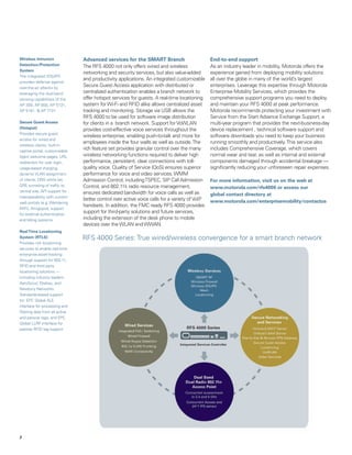 Rfs4000 spec sheet | PDF